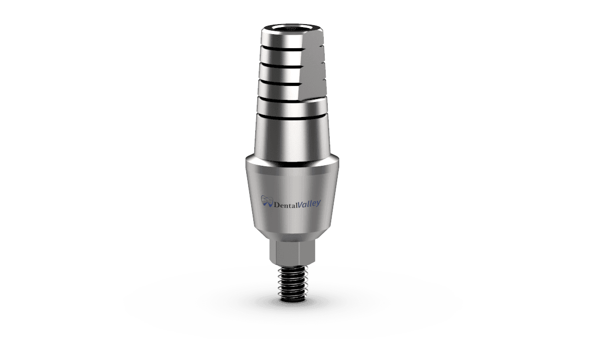 Dental Straight Abutment With Shoulder Wide